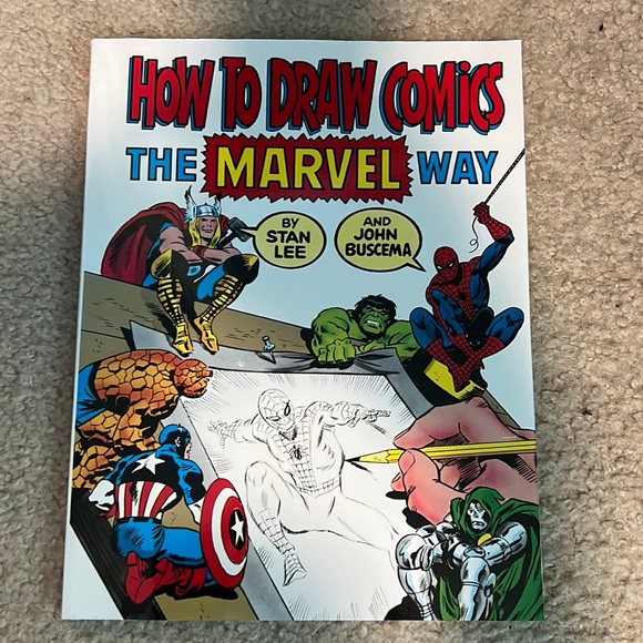 Marvel | Other | How To Draw Comics The Marvel Way | Poshmark